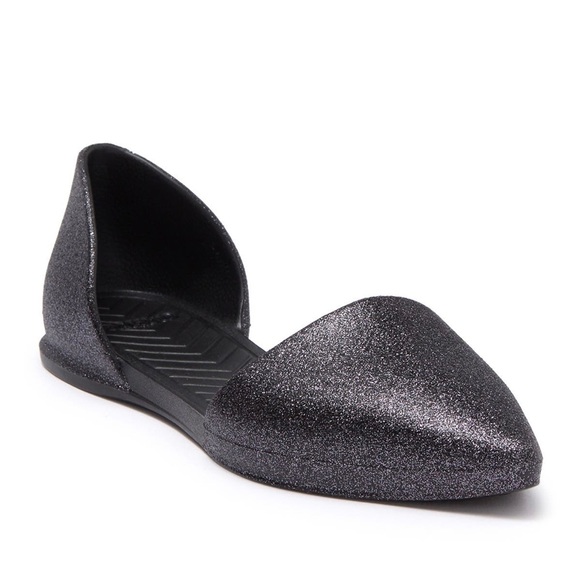 Native | Shoes | New Native Flats Glitter Bling Sparkle Dorsay Shoes ...